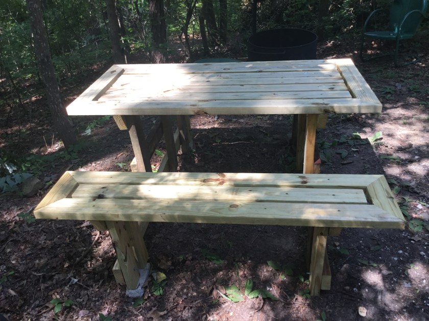 A New Picnic Table – Southern Fusion Cooking