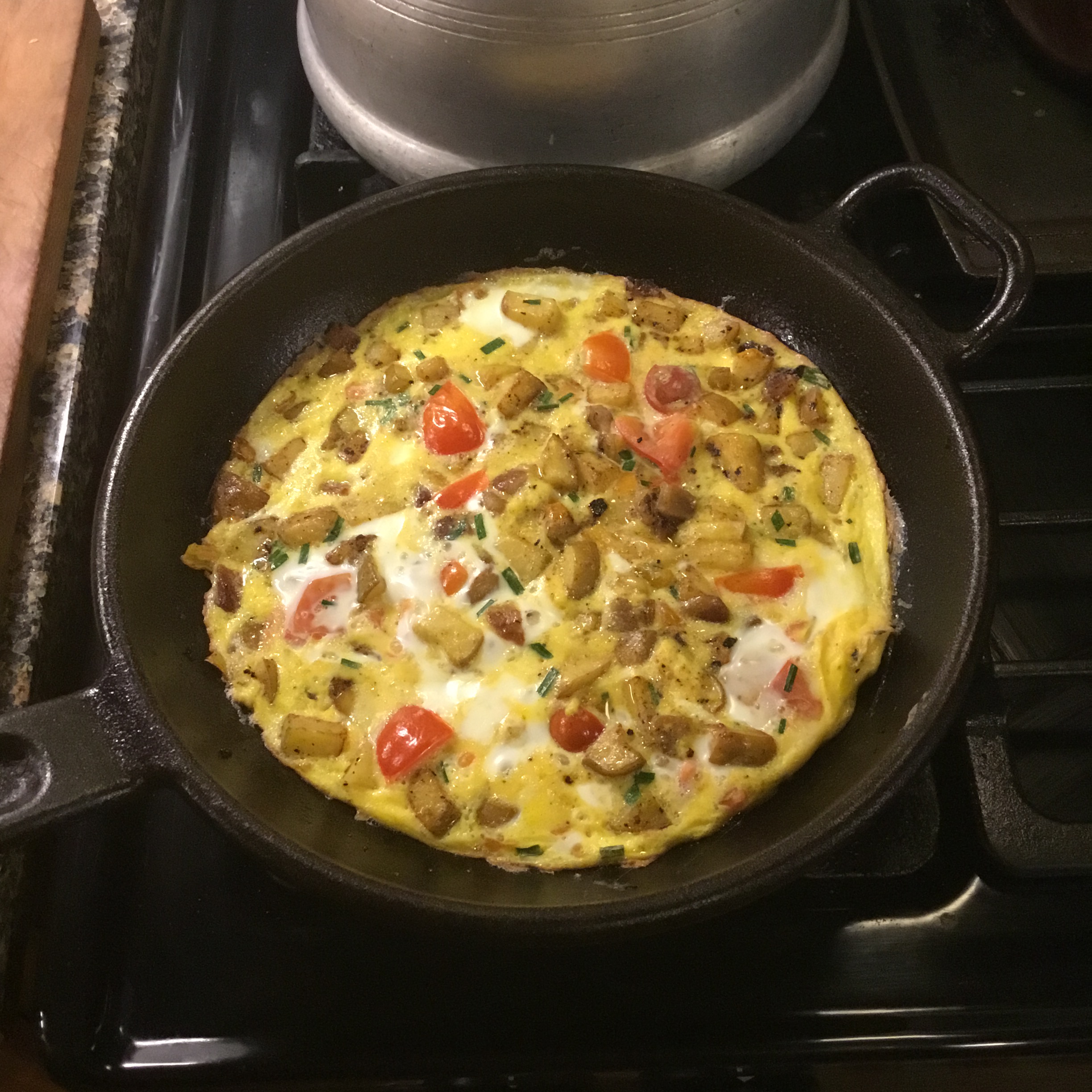 Traditional Farmer’s Omelette with All Local Ingredients – Southern ...