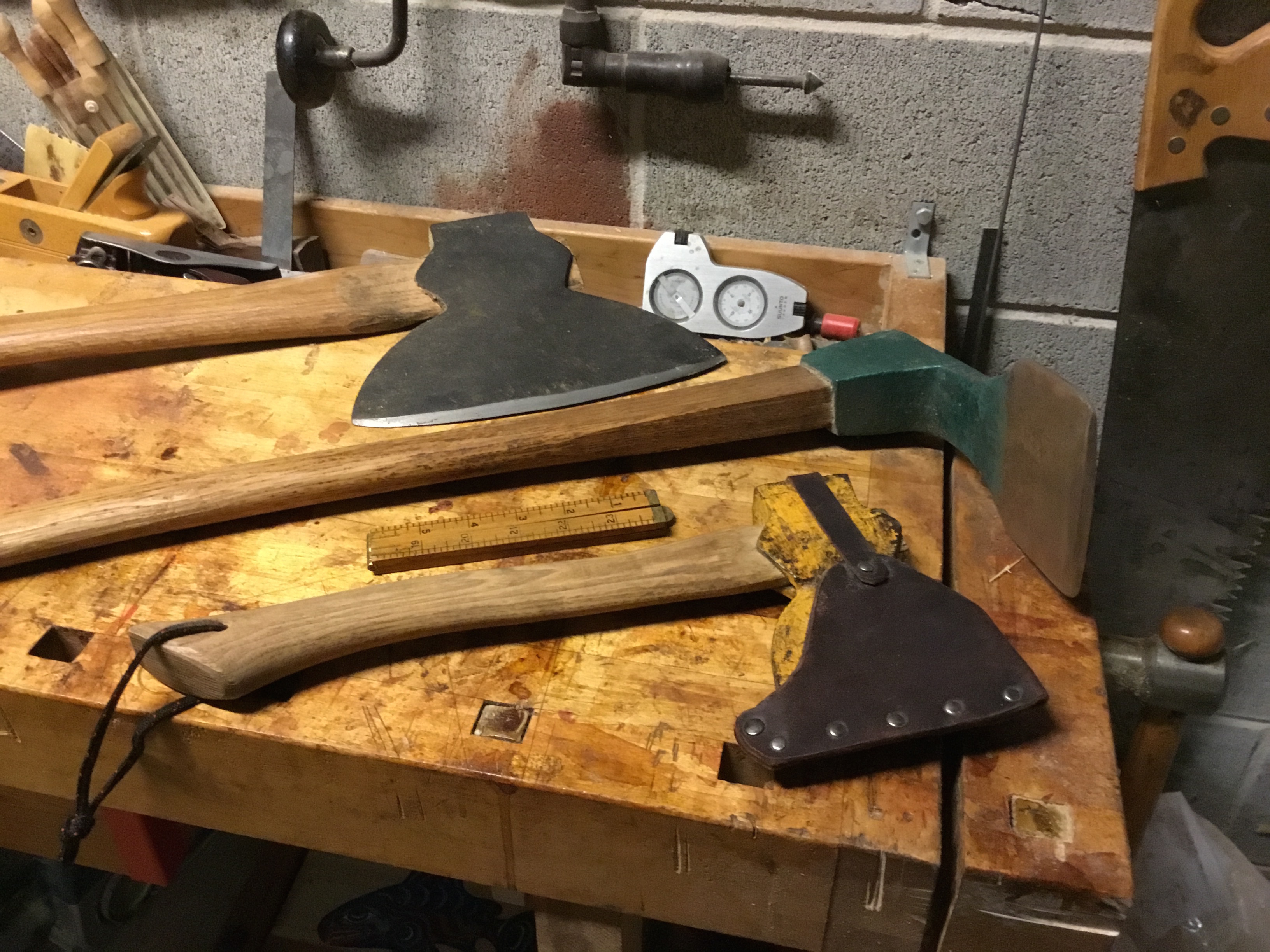 Favorite Green Woodworking Tools, Part Two–Flea Market Axes – Southern ...