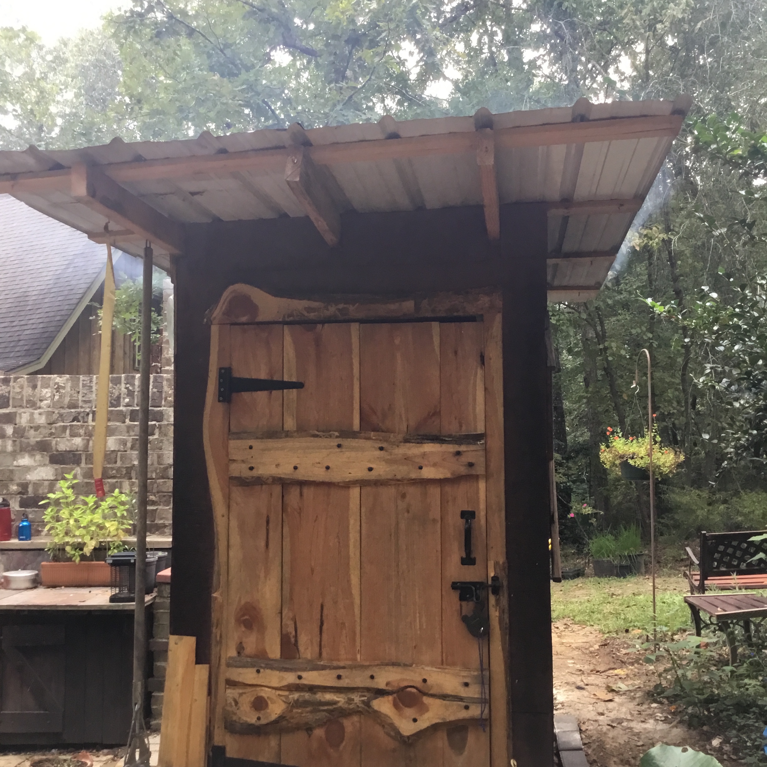 Outdoor Kitchen, Old School, Part Three–Smokin’ Smokehouse – Southern ...